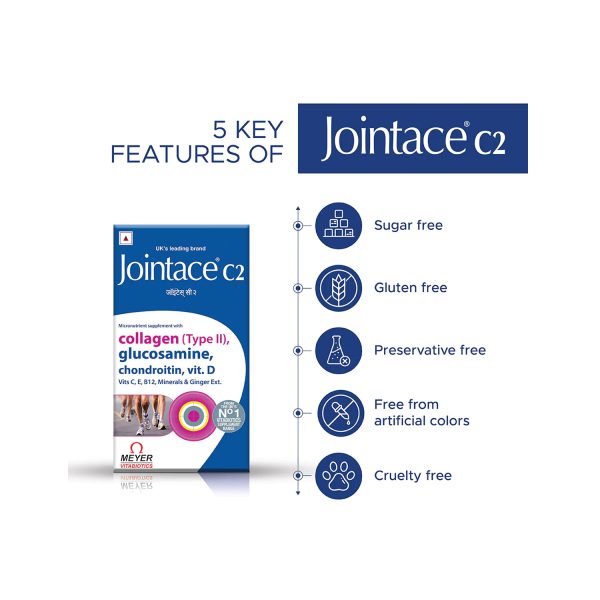 Vitabiotics Jointace C2 – 1 Strip (10 Tablets) - Cureka - Online Health ...