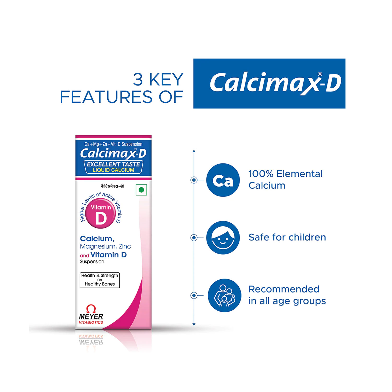 Vitabiotics Calcimax-D Liquid Calcium 200ml - Cureka - Online Health ...