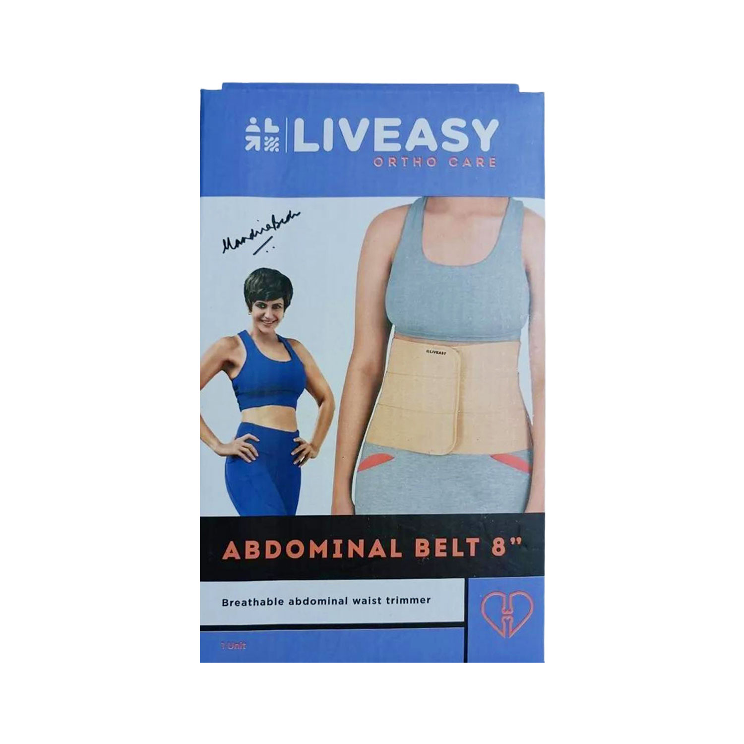 Liveasy Ortho Care Abdominal Belt (8 inch) Medium - Cureka - Online ...
