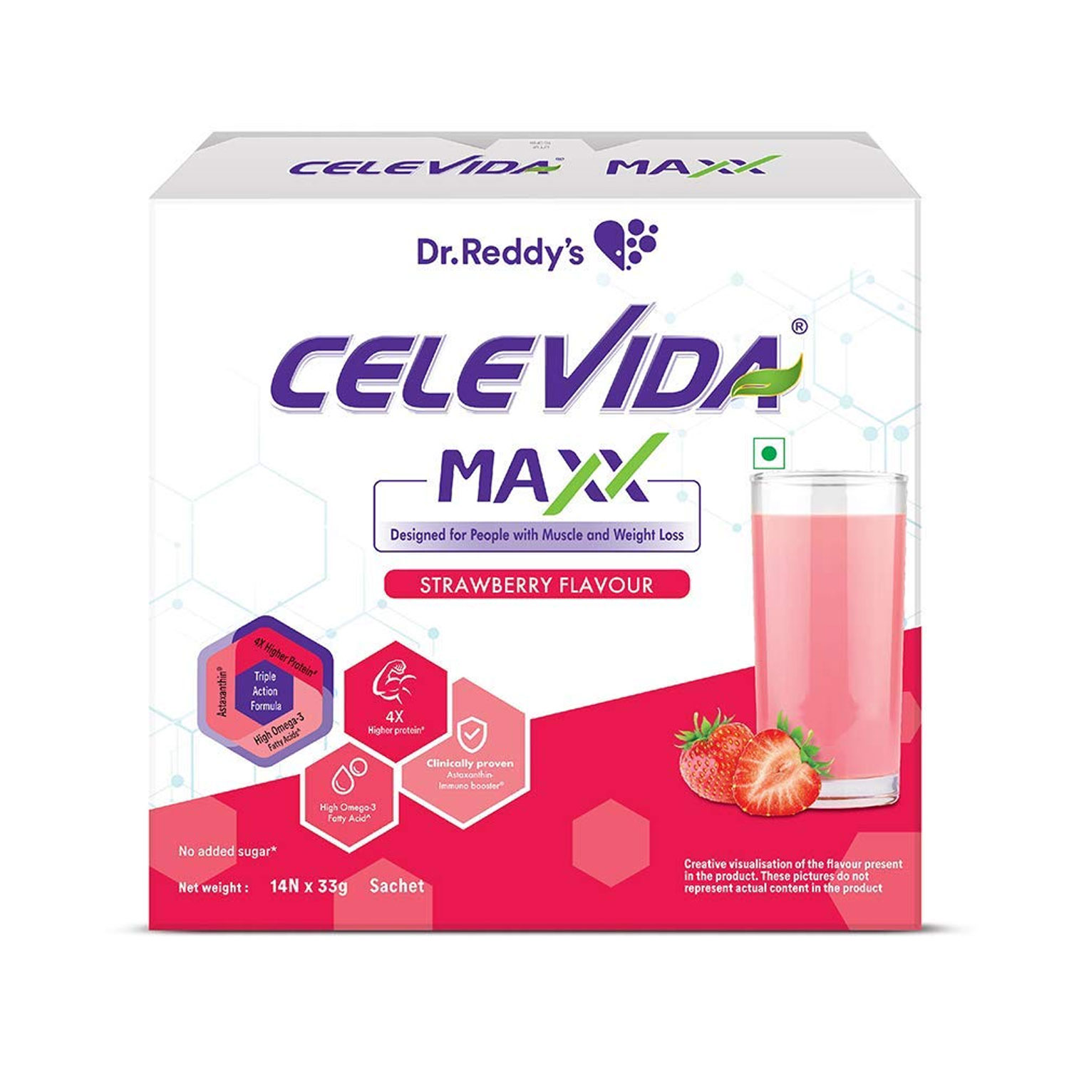 Celevida Maxx High Protein and Immunity Supplement - Cureka