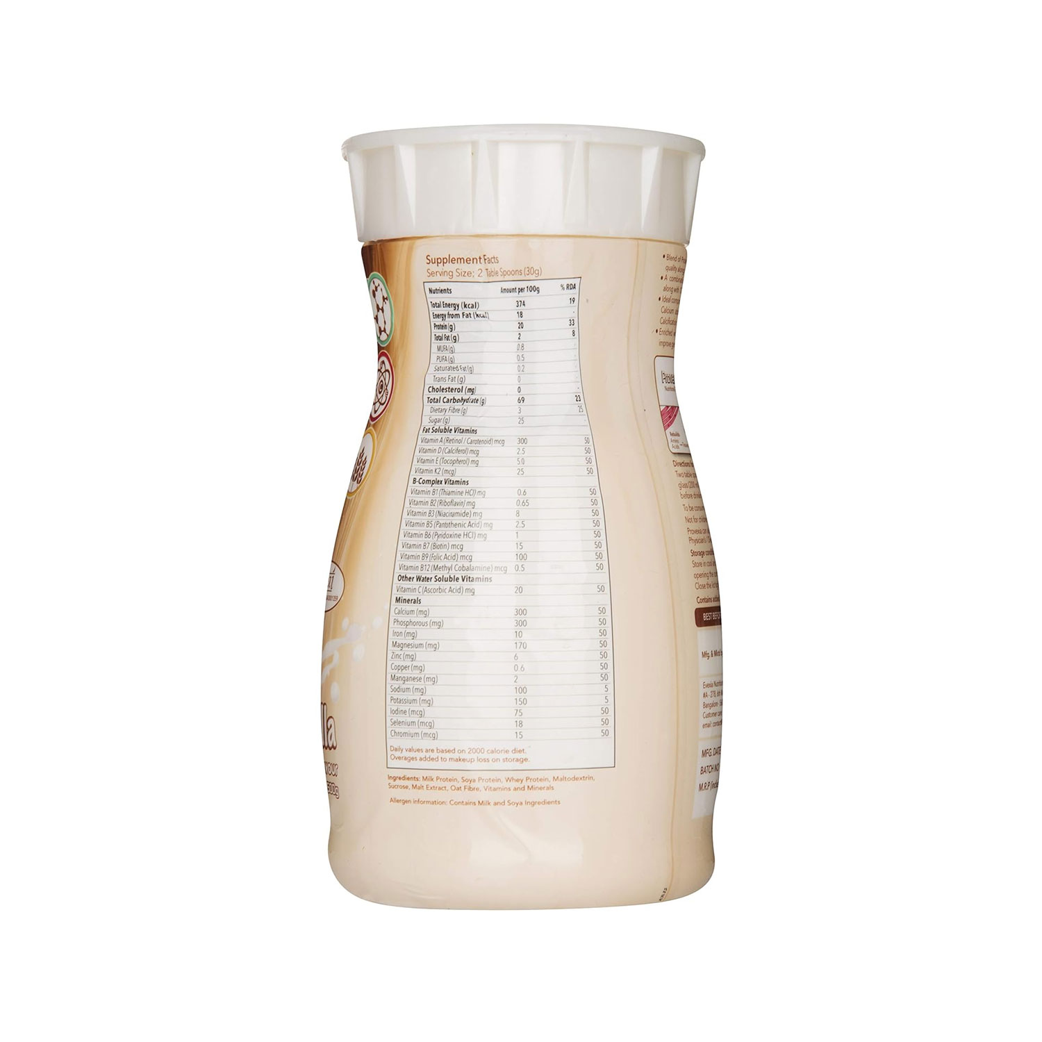 Evexia Provexia Supplement Vanilla Flavour Powder - 500g - Cureka ...