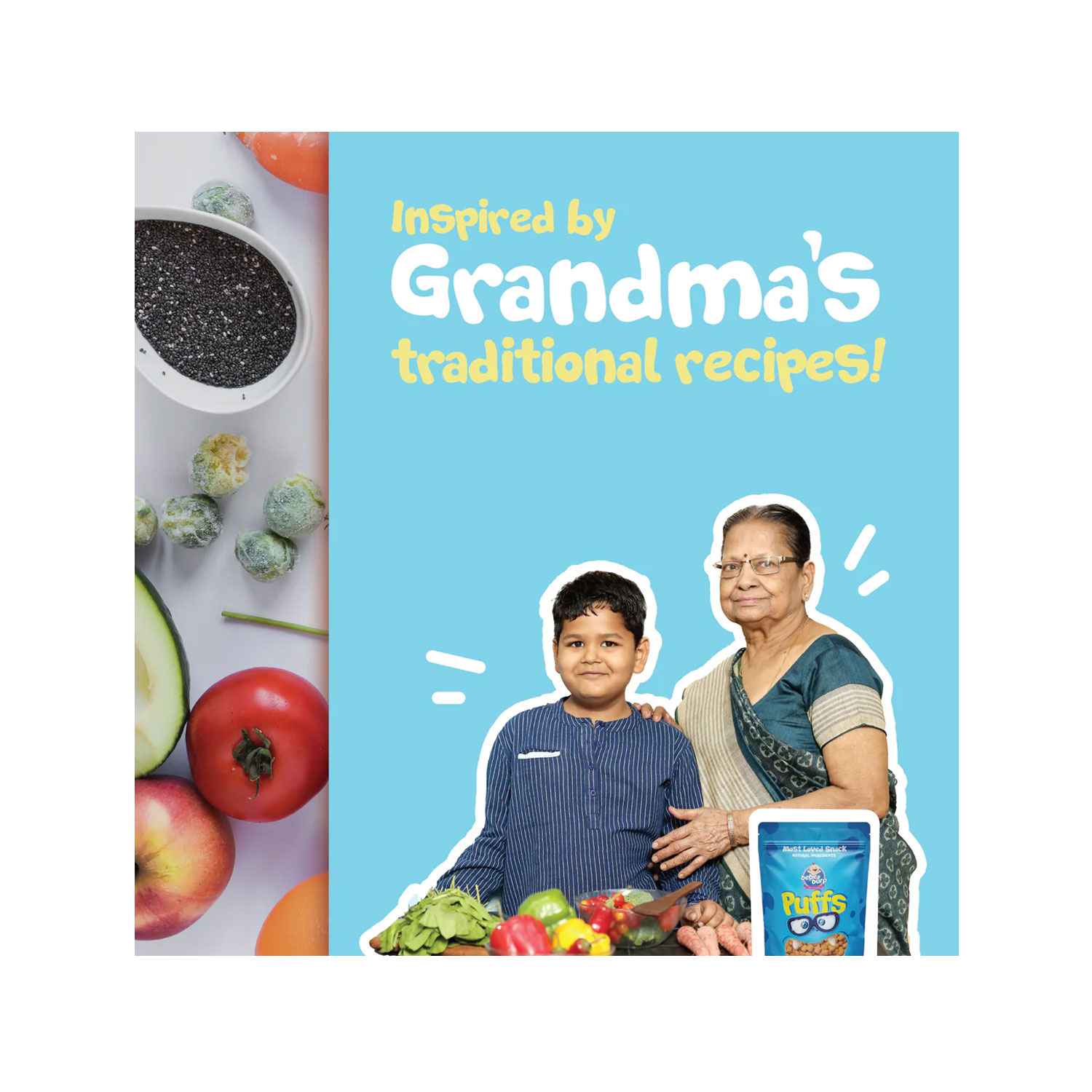 Bebe Burp Multigrain Tangy Cheese Puff for Babies from 12+ Months (Pack ...