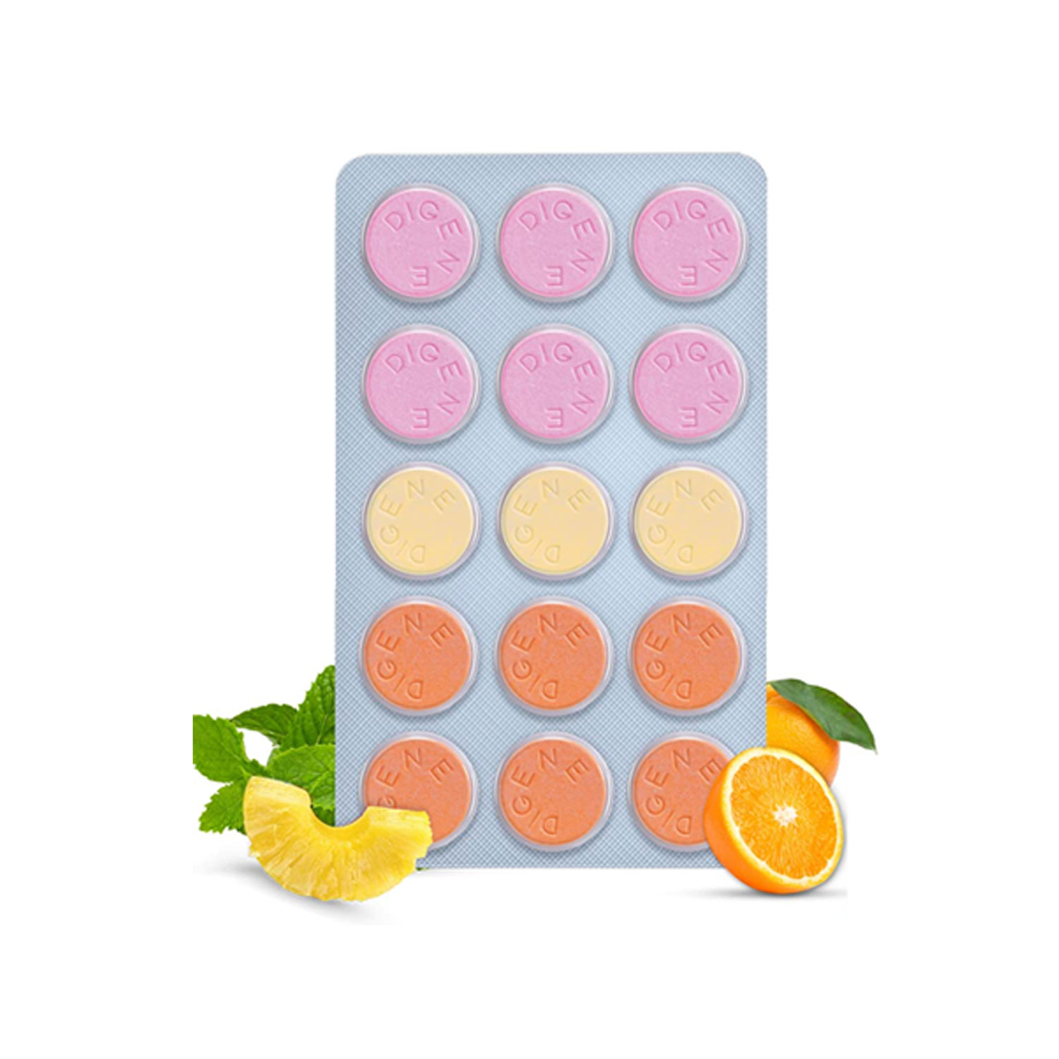 Abbott Digene Antacid Antigas Tablet Assorted Flavour (15 Tablets) Pack ...