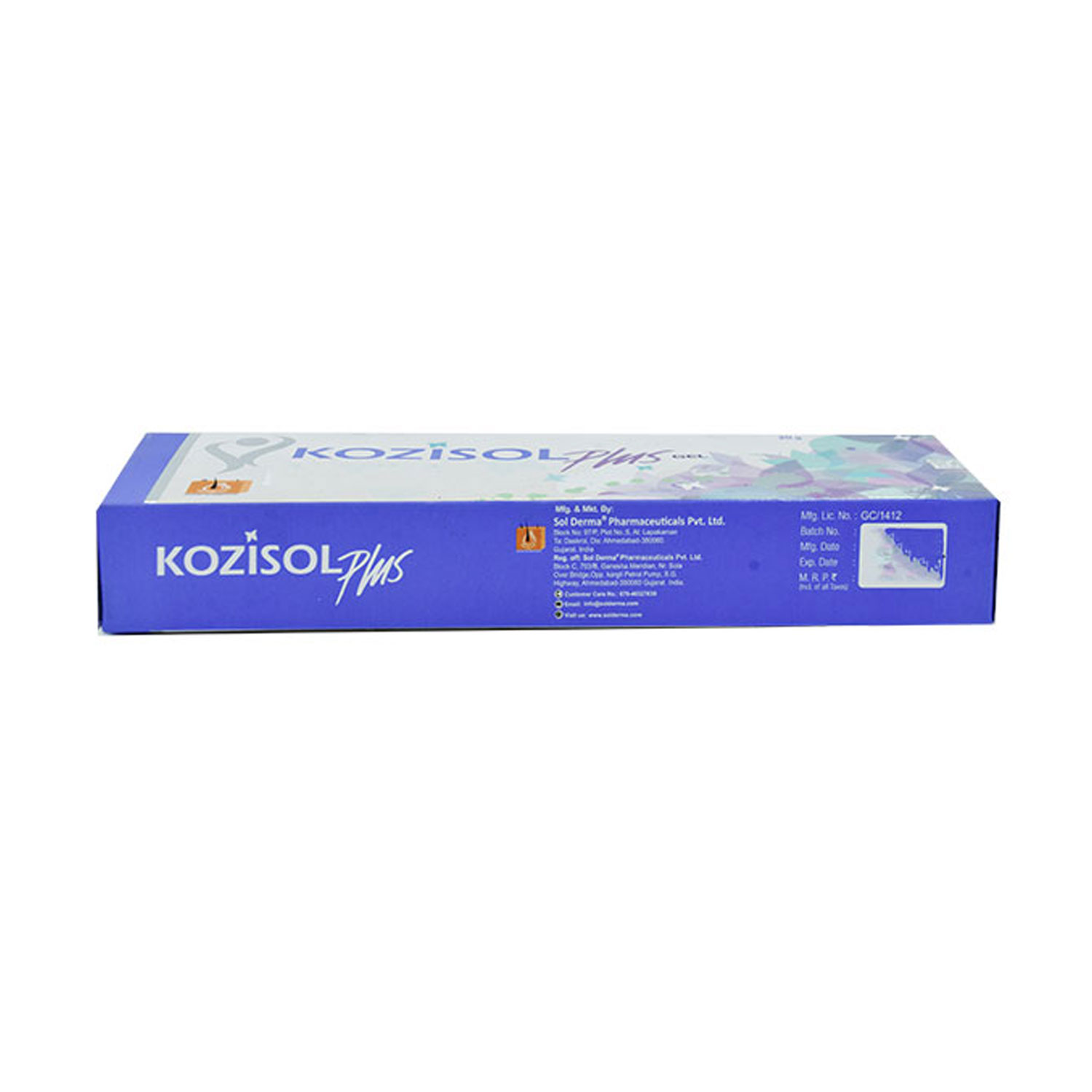 Solderma Kozisol Plus Gel 20g - Cureka - Online Health Care Products Shop