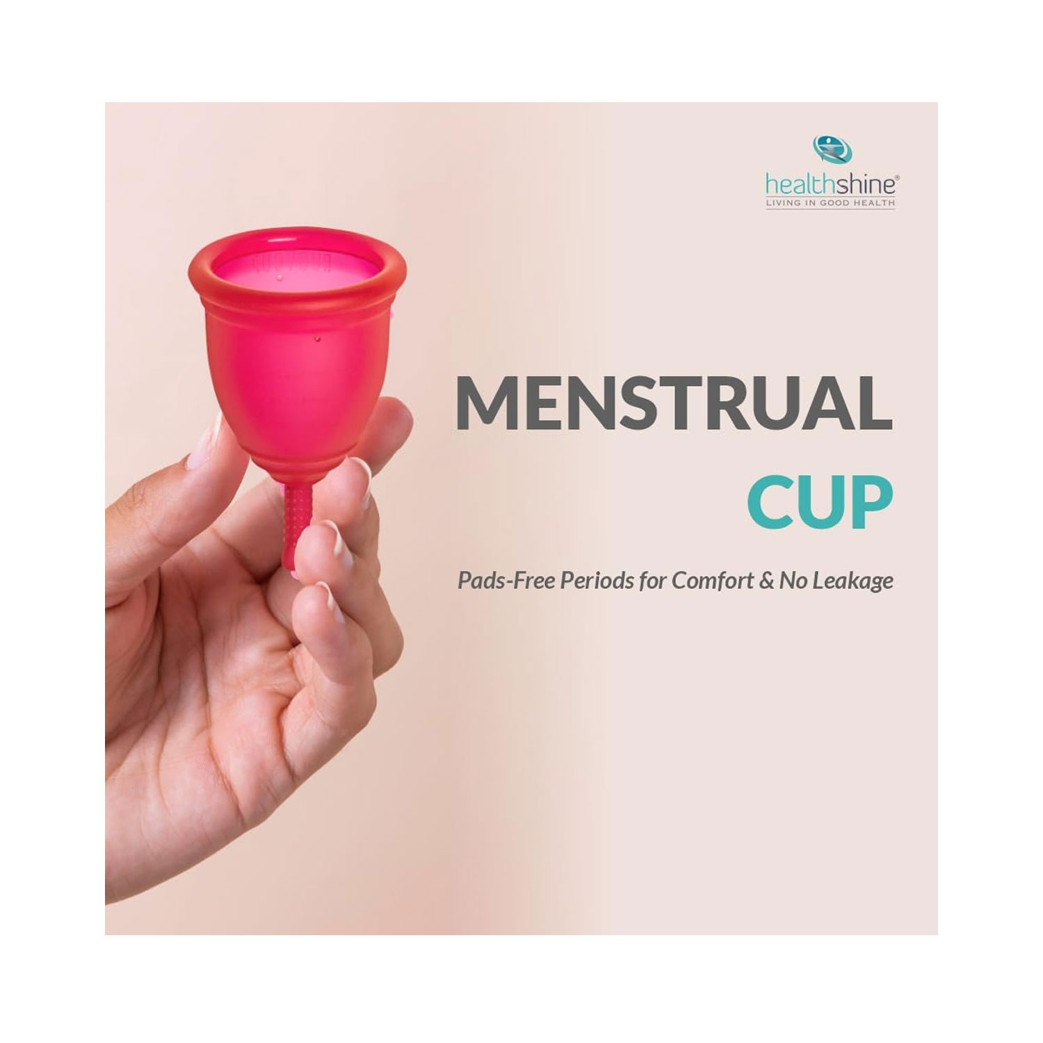 Buy Healthshine Reusable Menstrual Cup Large - Cureka