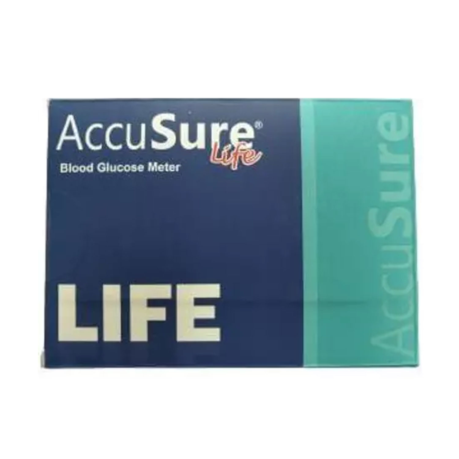 AccuSure Life Glucometer with 25 Strips - Cureka