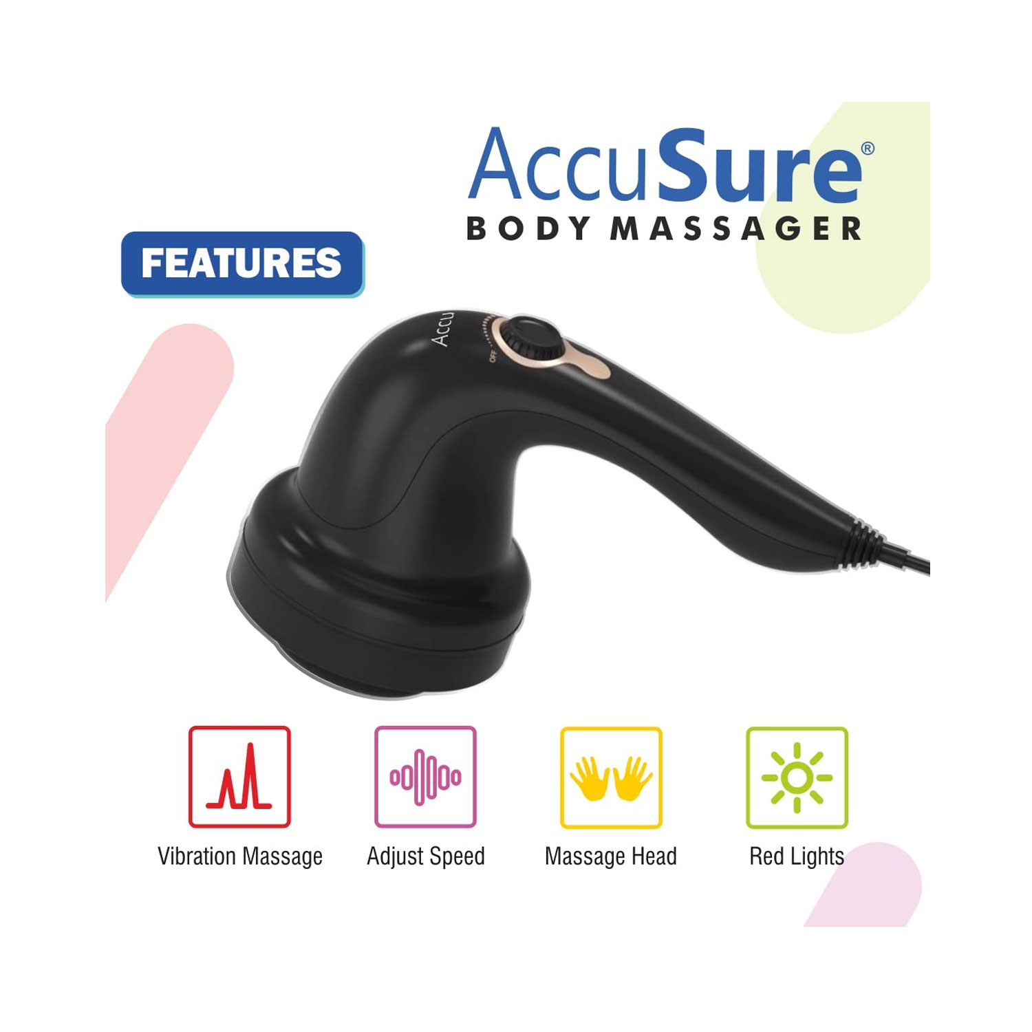 Accusure Body Massager Short - Cureka