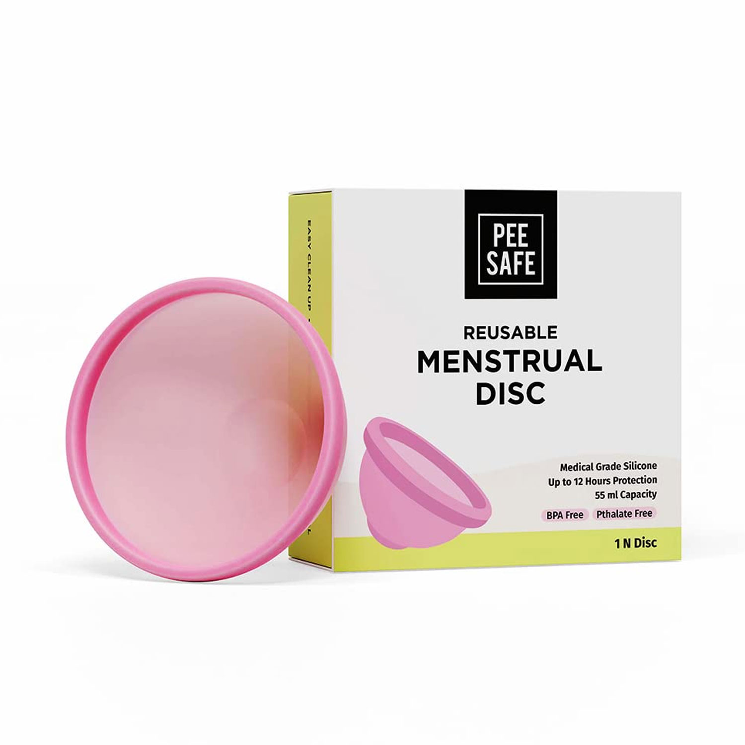 Pee Safe Reusable Menstrual Disc - Cureka - Online Health Care Products ...