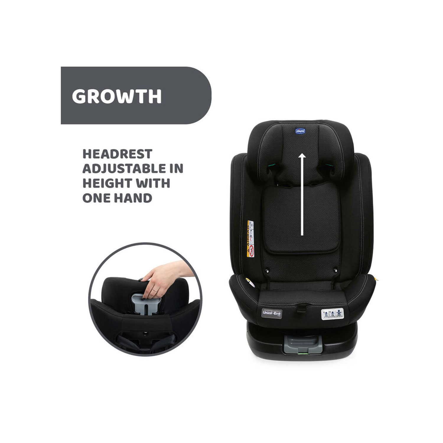 Chicco Unico Evo Baby Car Seat for Babies 0 to 12 Years - Cureka ...