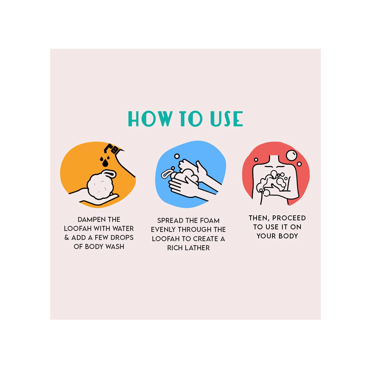 Pee Safe Furr Exfoliating Loofah for High Lather Cleansing (Pack of 2 ...