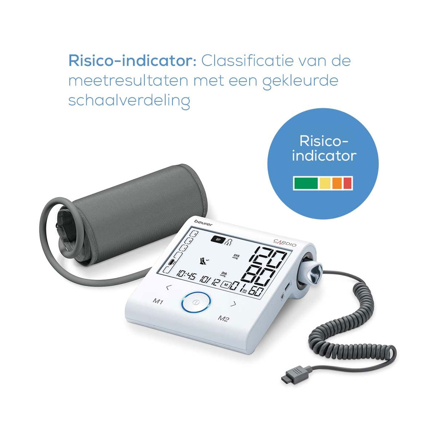 Beurer BM 96 Cardio Blood Pressure monitor with ECG - Cureka