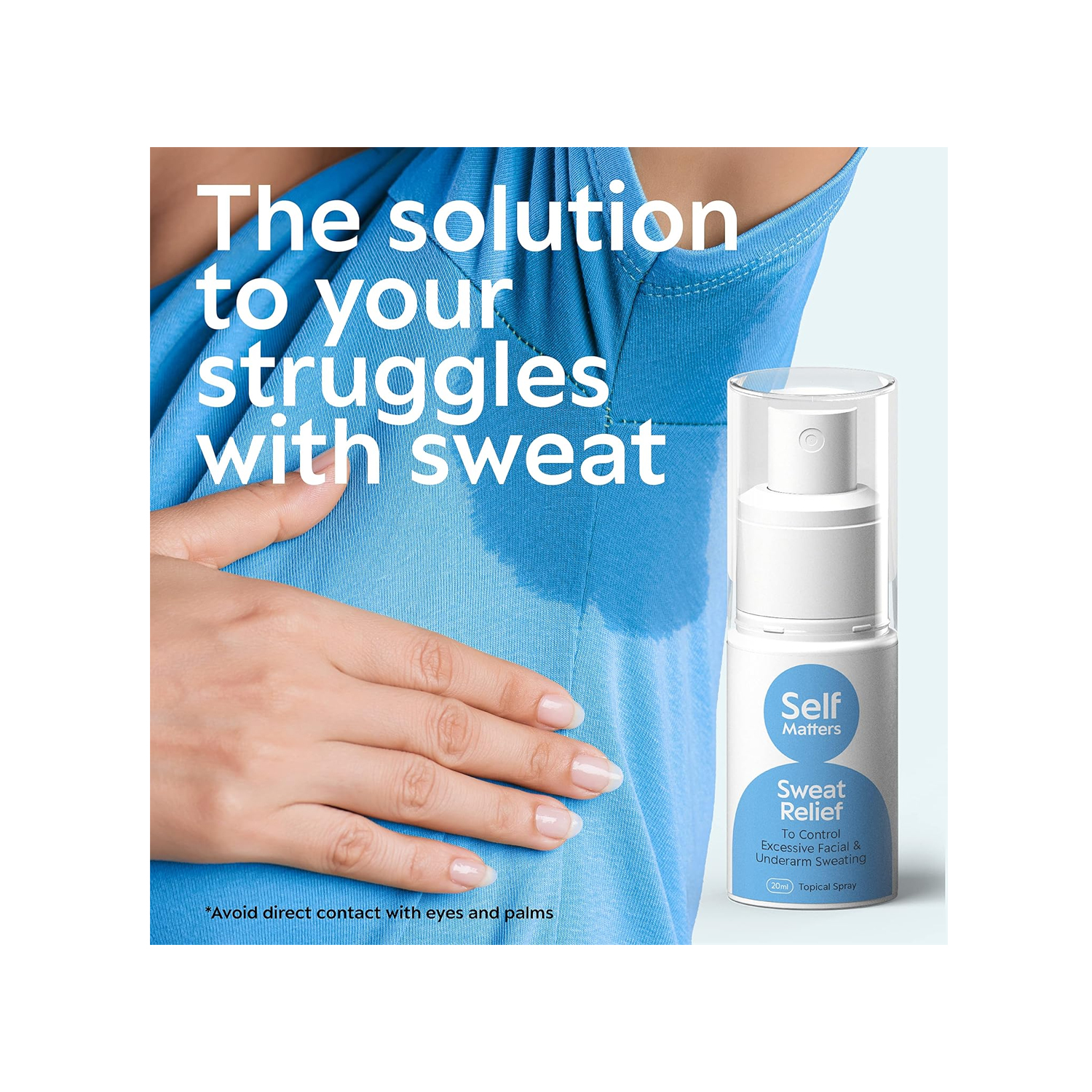 Self Matters Face and Underarm Sweating Control Spary