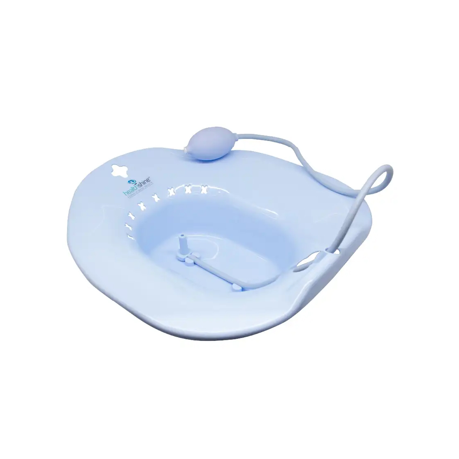 Healthshine Sitz Bath Tub for Men and Women (Blue) - Cureka