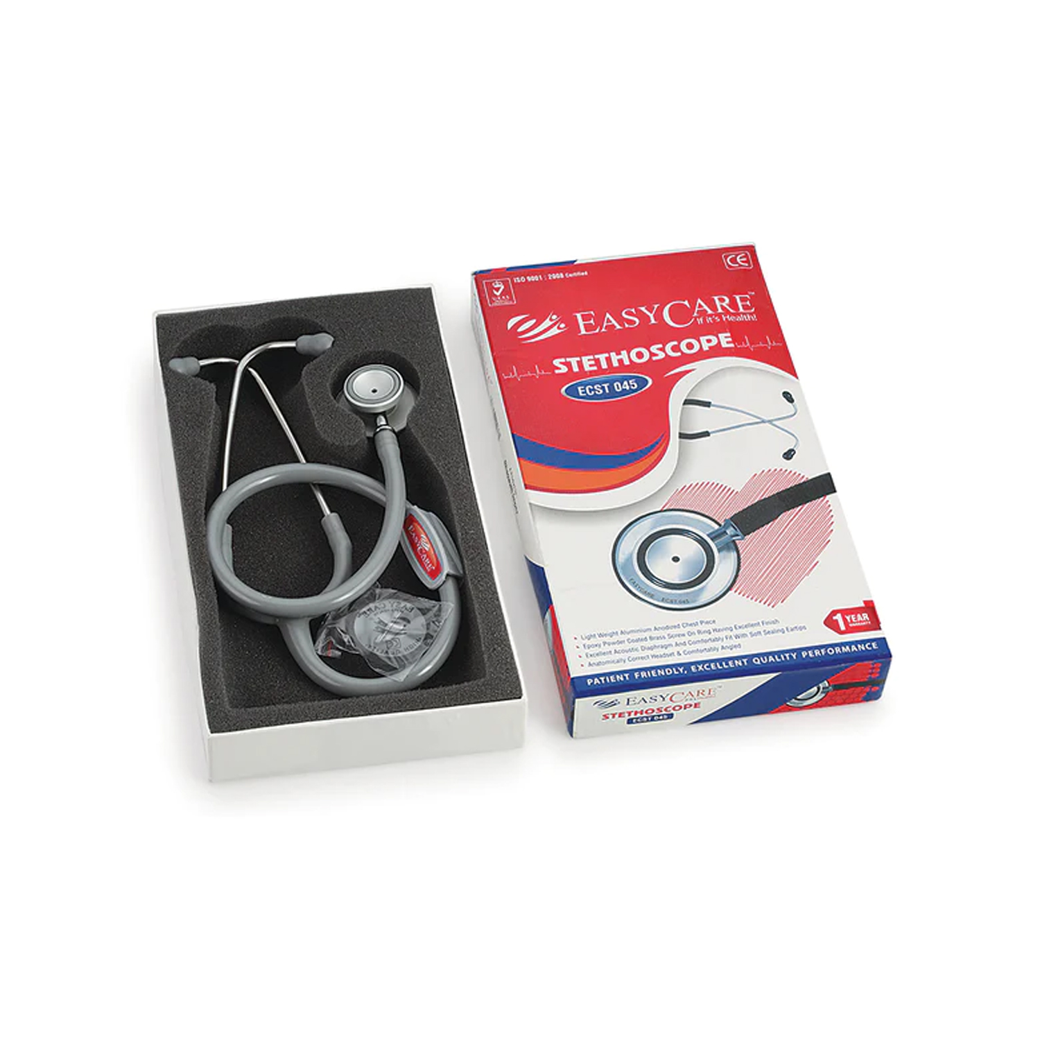 Easycare Deluxe Stethoscope (ST045) - Cureka - Online Health Care ...