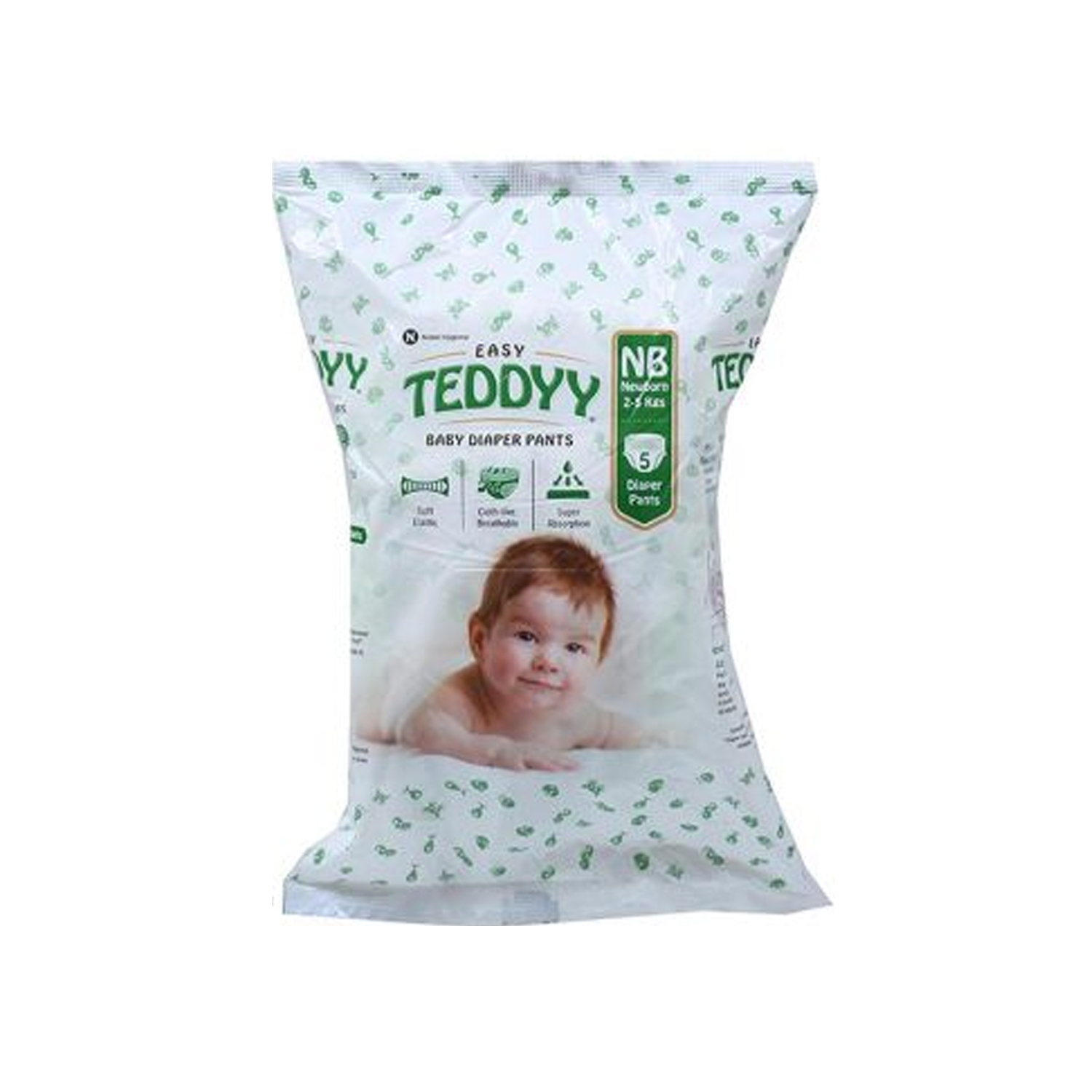Teddyy Baby Super Newborn 5 Diapers