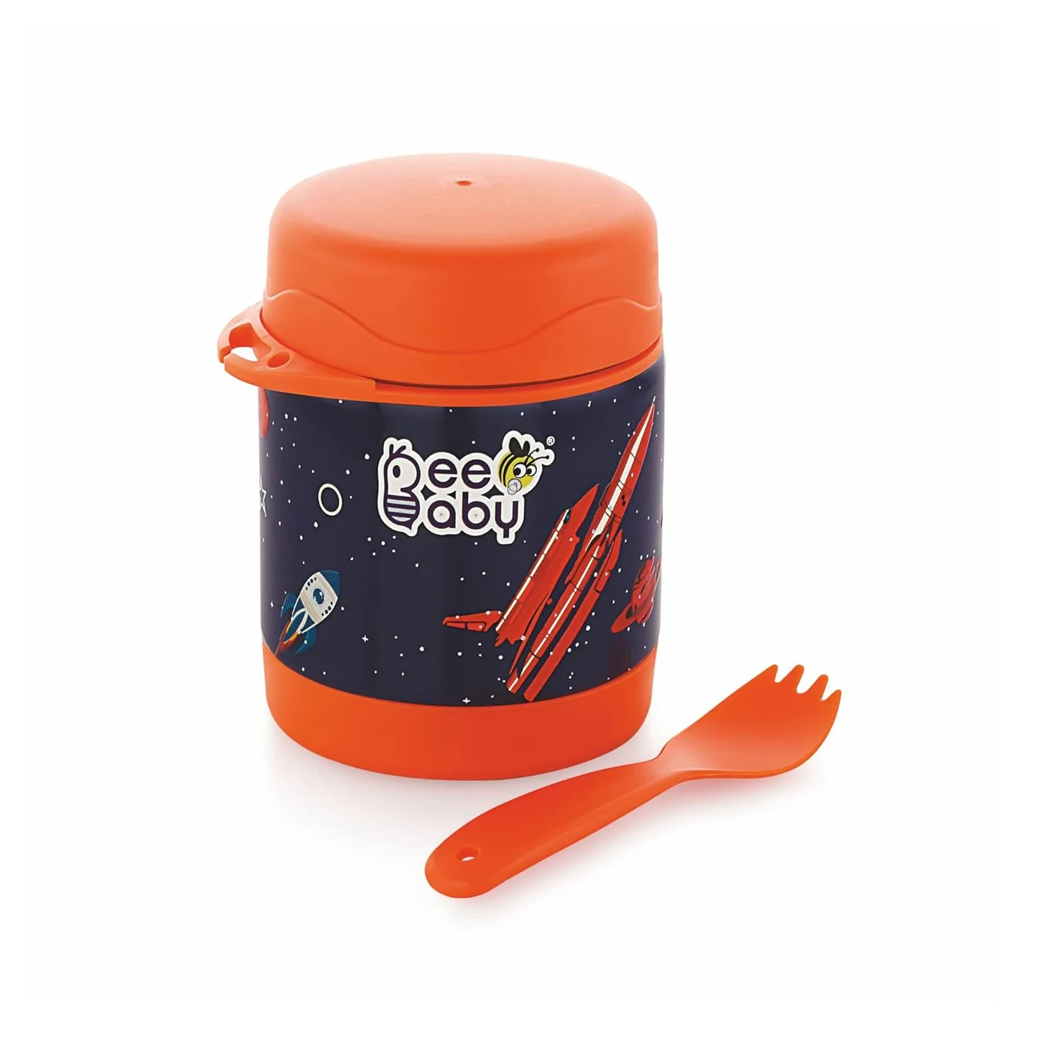 BeeBaby Steelios Double Vacuum Wall Insulated Food Jar Container with ...