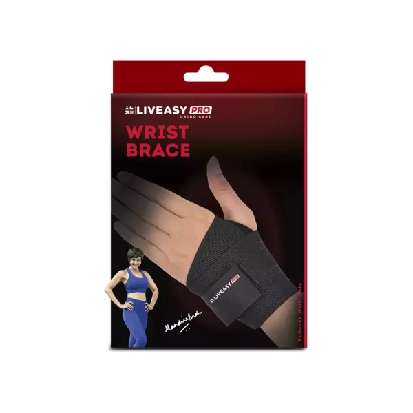 Liveasy Pro Ortho Care Wrist Brace Universal Size - Cureka
