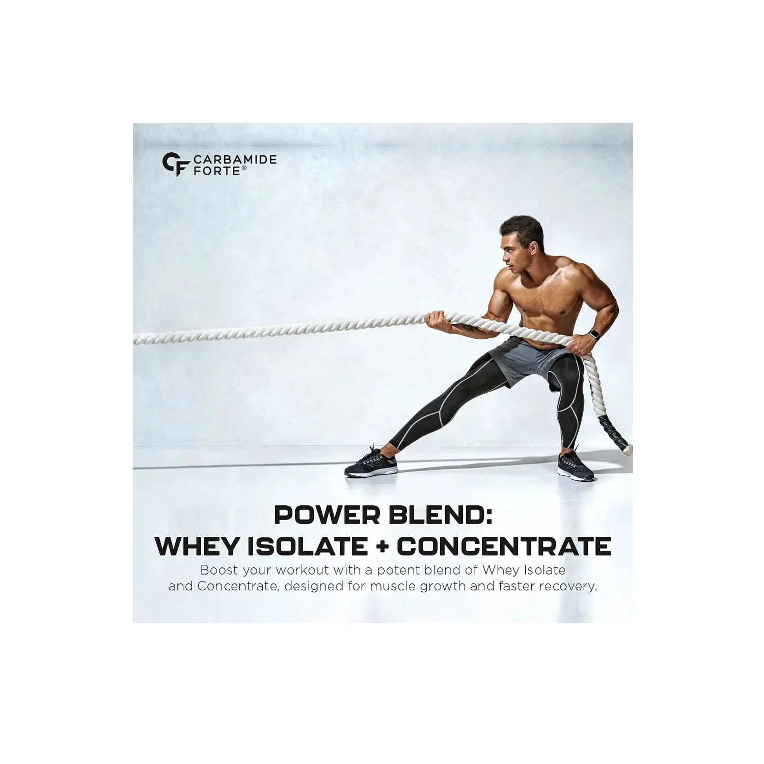 Carbamide Forte Whey Isolate Matrix Malai Kulfi Flavour (2Kg)