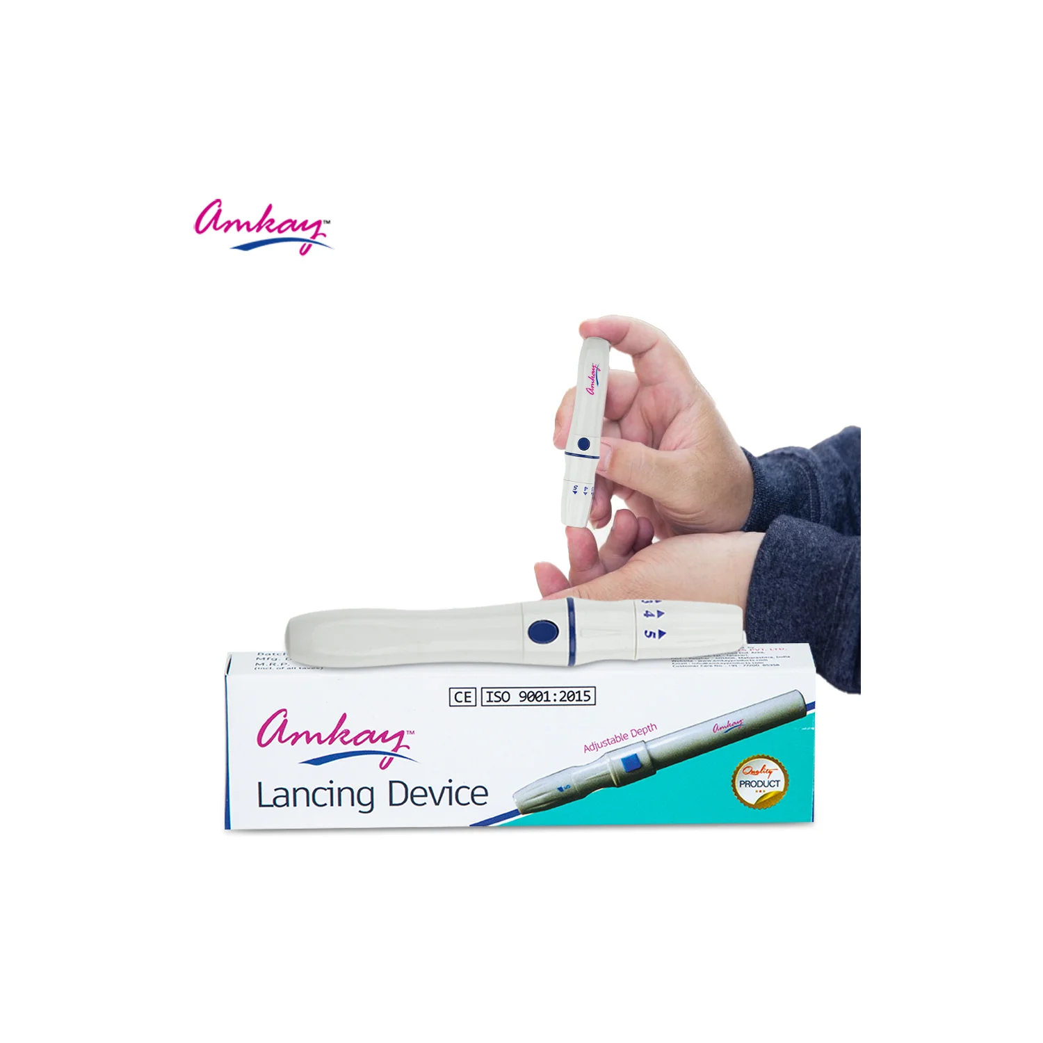 Buy Amkay Lancing Pen Device - Cureka