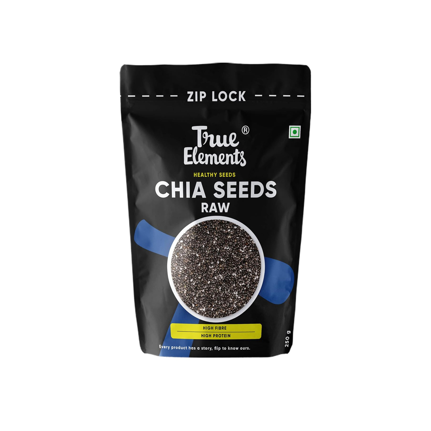 Buy True Elements Chia Seeds Raw 250g - Cureka