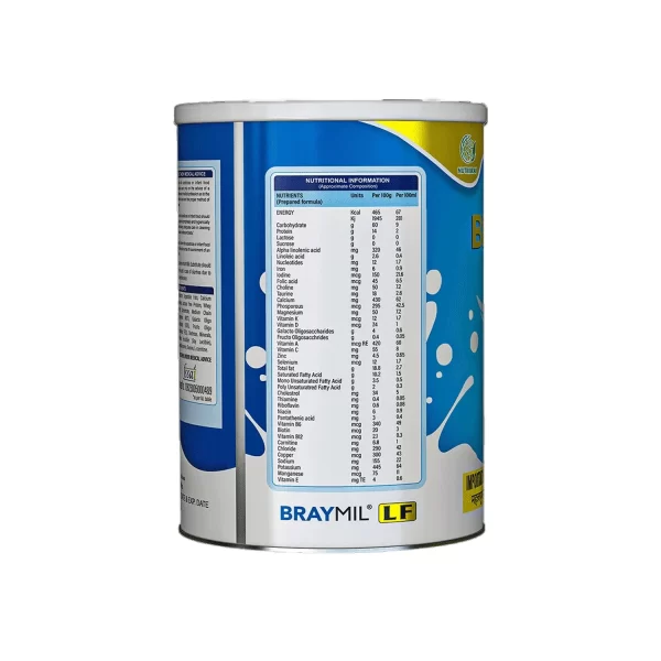 Braymil Lactose Free Infant Milk Substitute upto 24 Months (400g Tin ...