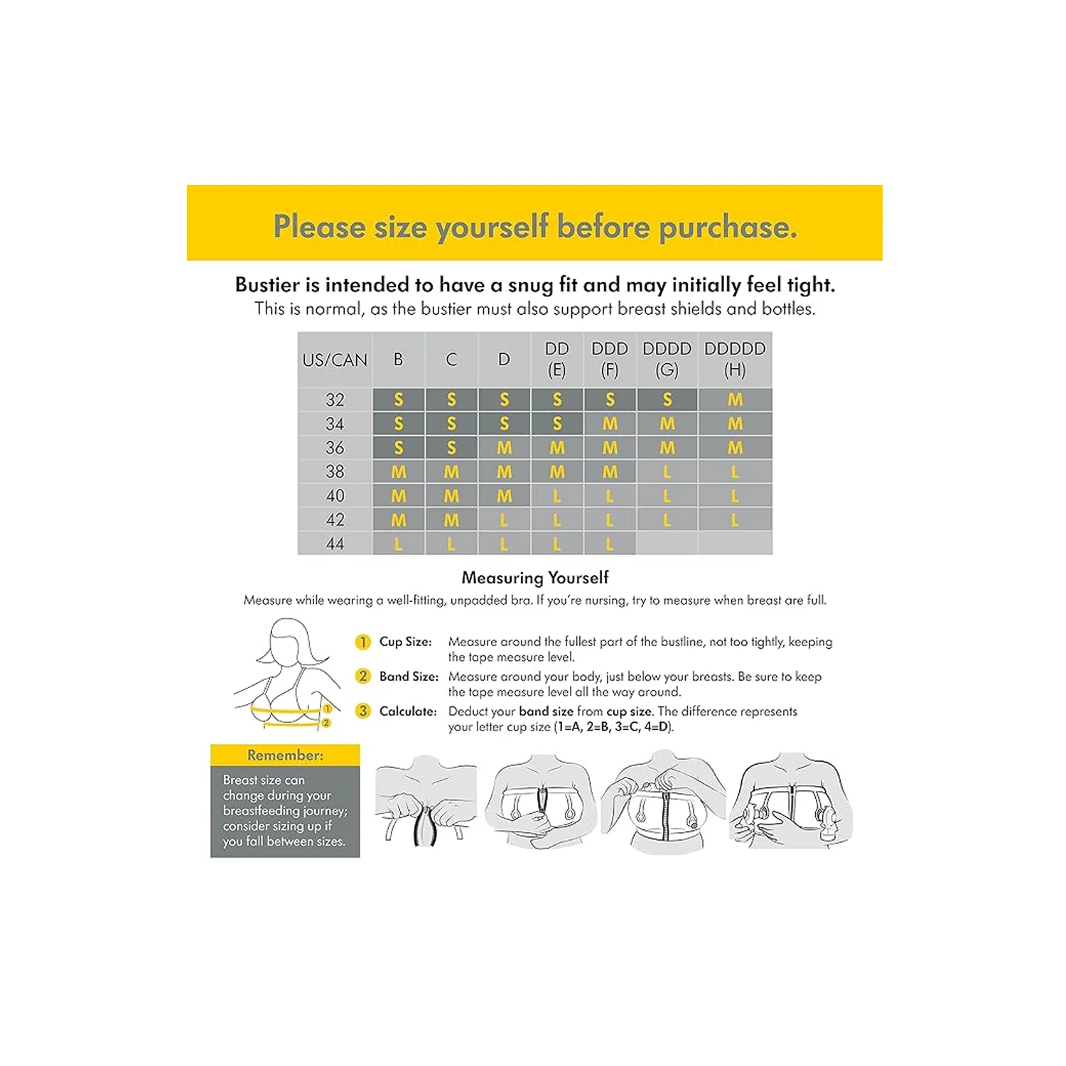 Medela Easy Expression Bustier - Medium - Cureka - Online Health Care ...