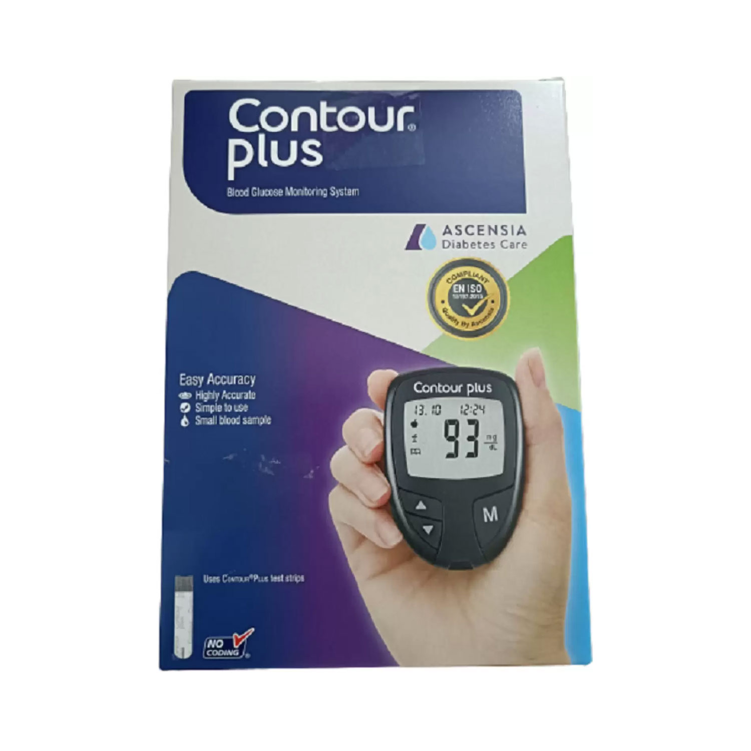 Contour Plus Blood Glucose Monitoring System - Cureka - Online Health ...