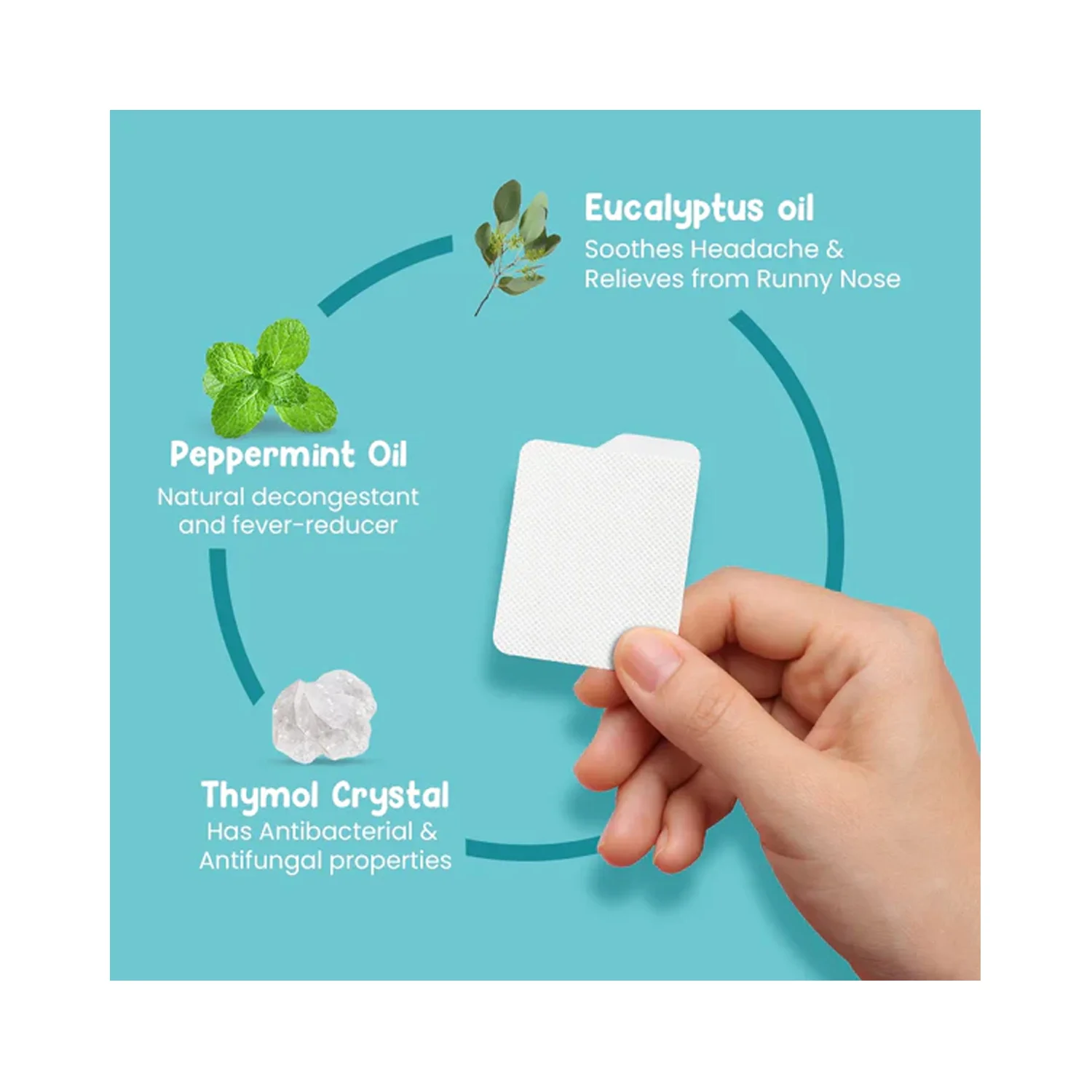 Mother Sparsh Natural Vapour Patches for Babies from 3+ Years (5 ...