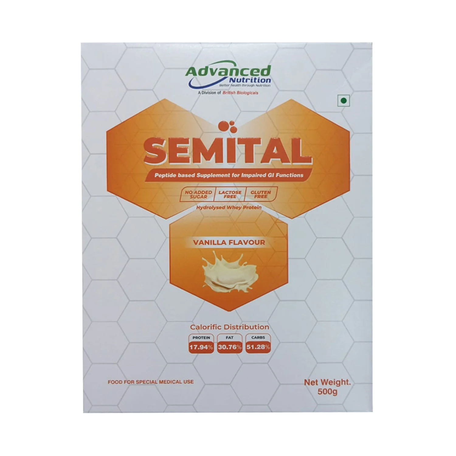 Semital Peptide based Supplement for Impaired GI Functions Vanilla ...