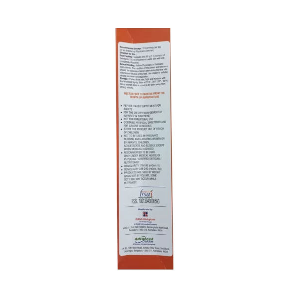 Semital Peptide based Supplement for Impaired GI Functions Vanilla ...