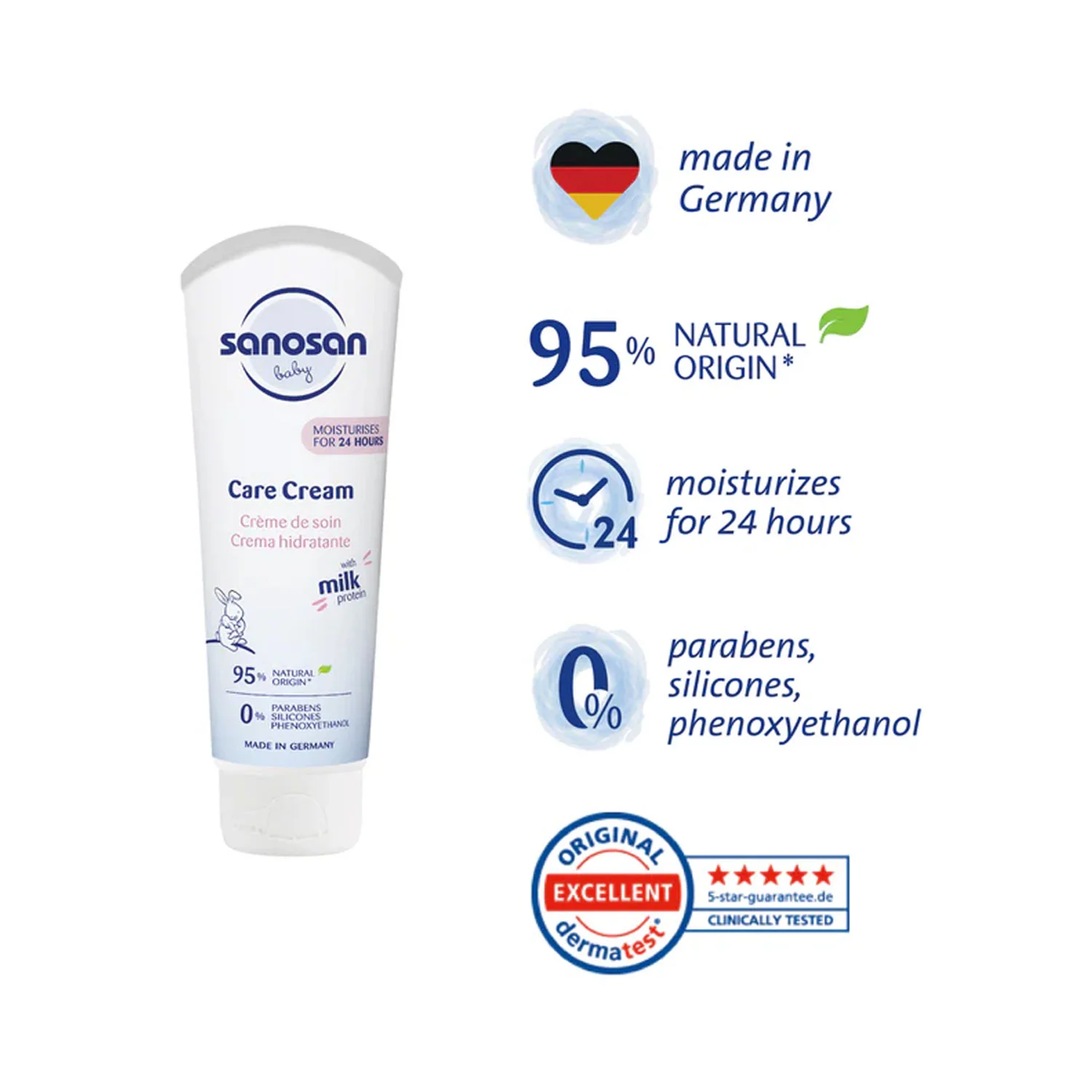 Buy Sanosan Baby Care Cream 75ml online - Cureka