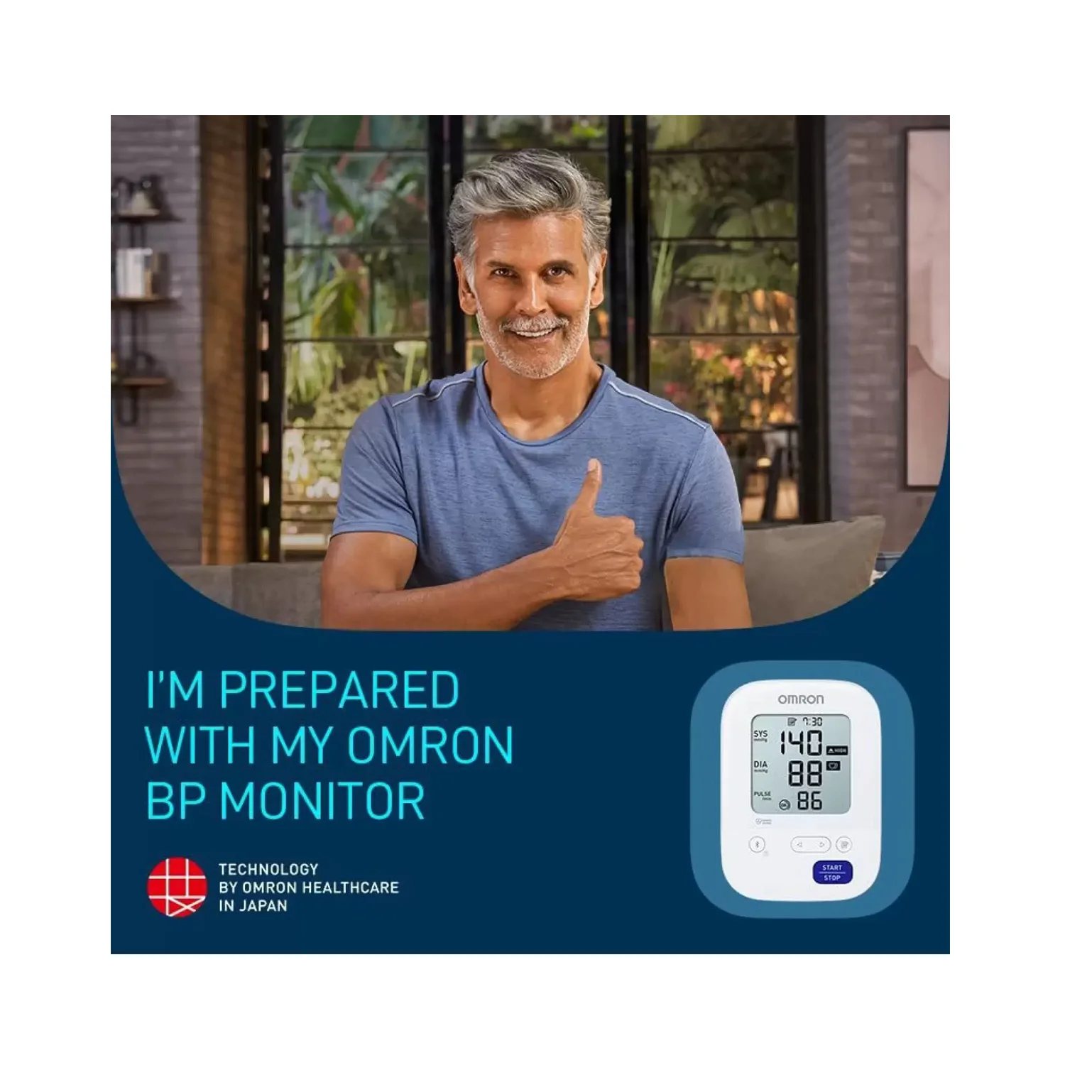 Omron Automatic Blood Pressure Monitor HEM 7156T-AP - Cureka - Online ...