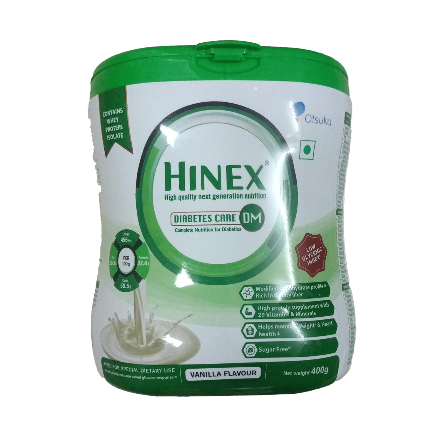 Hinex DM Diabetics Care Complete Nutrition 400g - Cureka