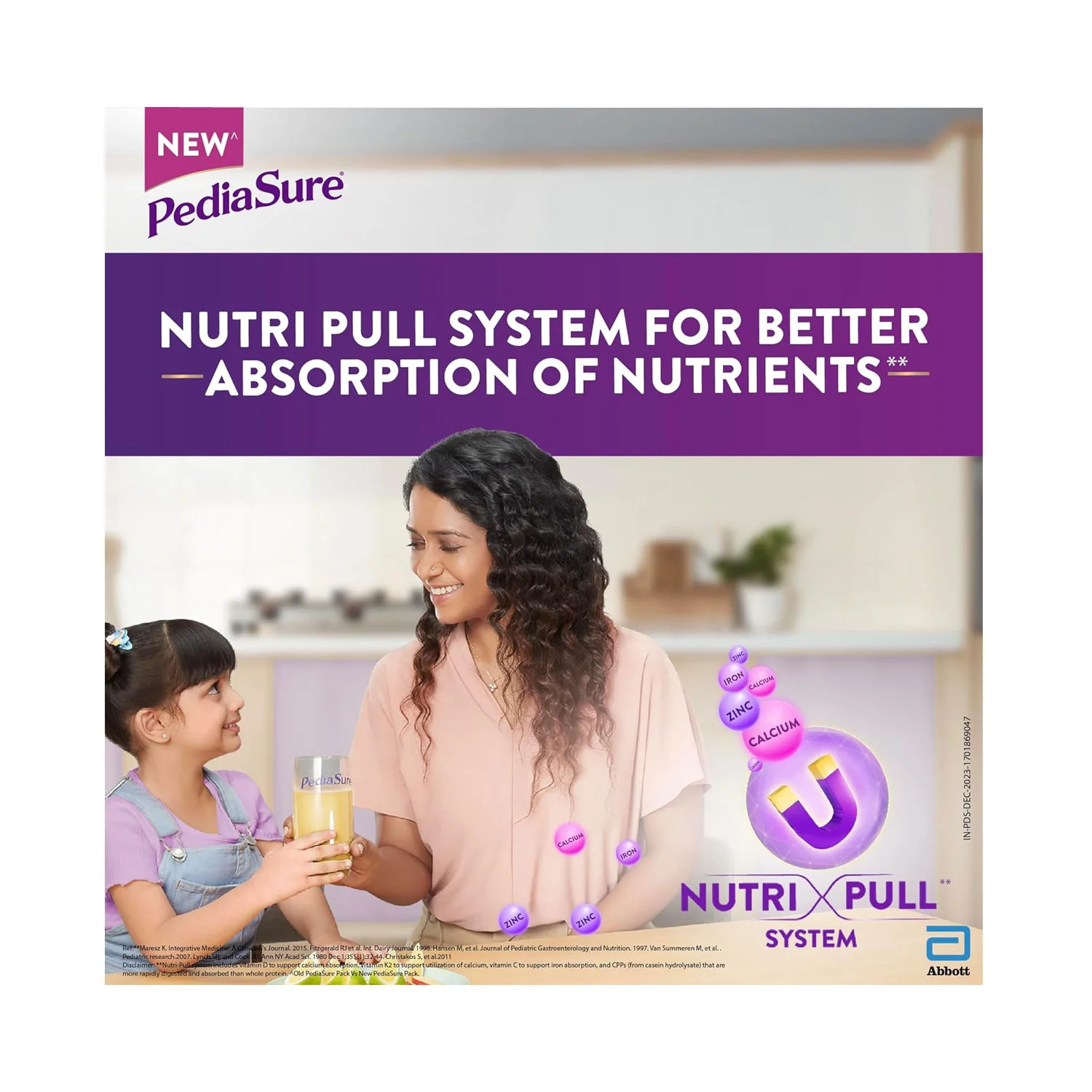 Pediasure Nutrition Drink Refill Vanilla Flavour - 375gm - Cureka ...