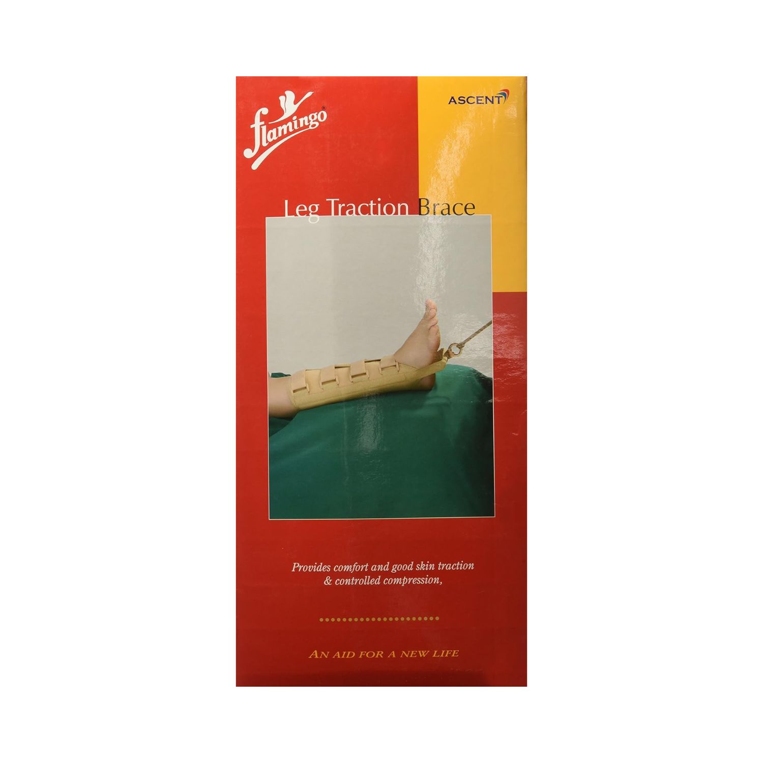 Flamingo Leg Traction Brace XL | Leg belt for pain | Ortho Doctors Approved