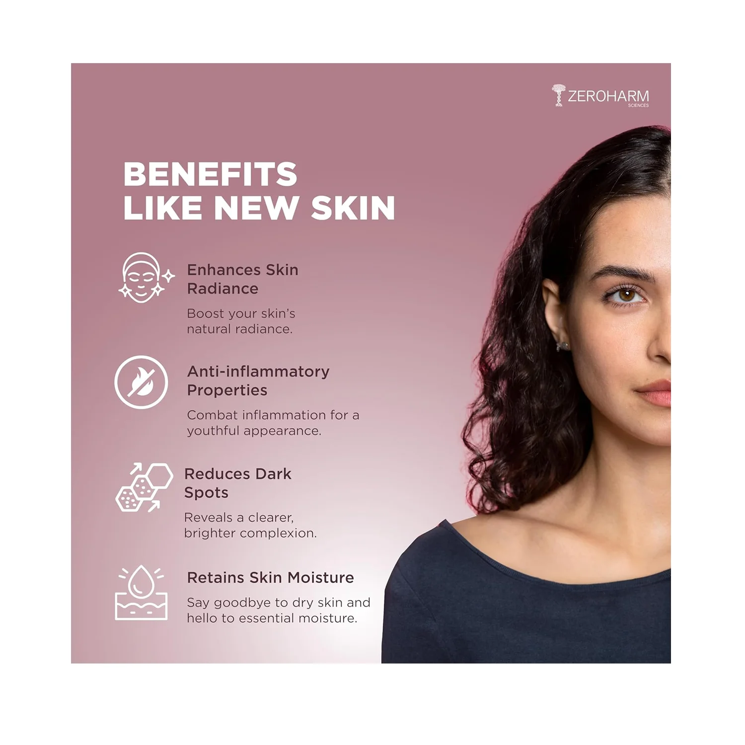 Zeroharm Skin Radiance Tablets (60 Veg Tablets) - Cureka - Online ...