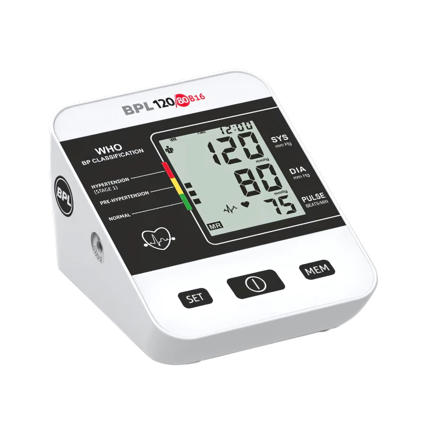 BPL Automatic Blood Pressure Monitor with Micro USB Port B16 - Cureka ...