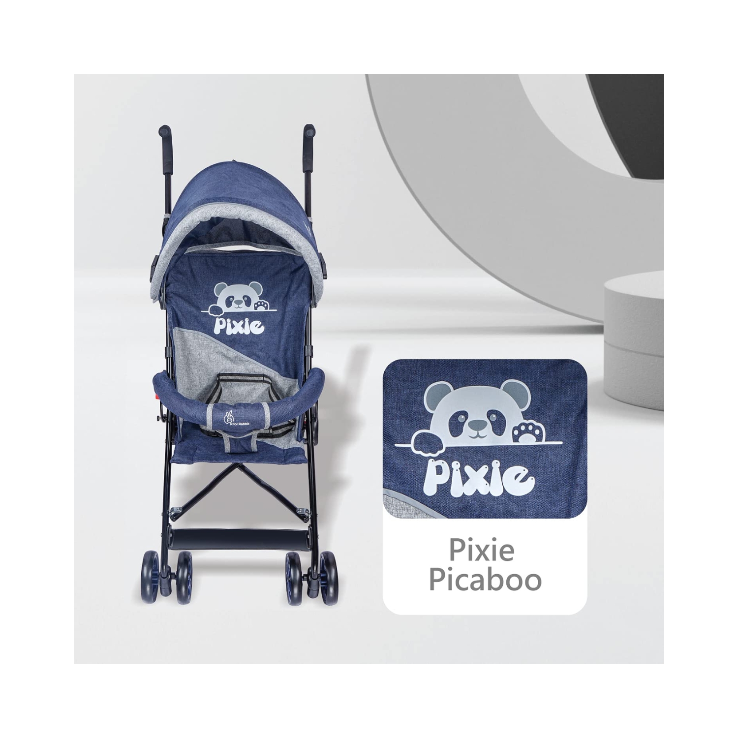 R for Rabbit Pixie Buggy Stroller for Kids (Blue Grey) - Cureka ...