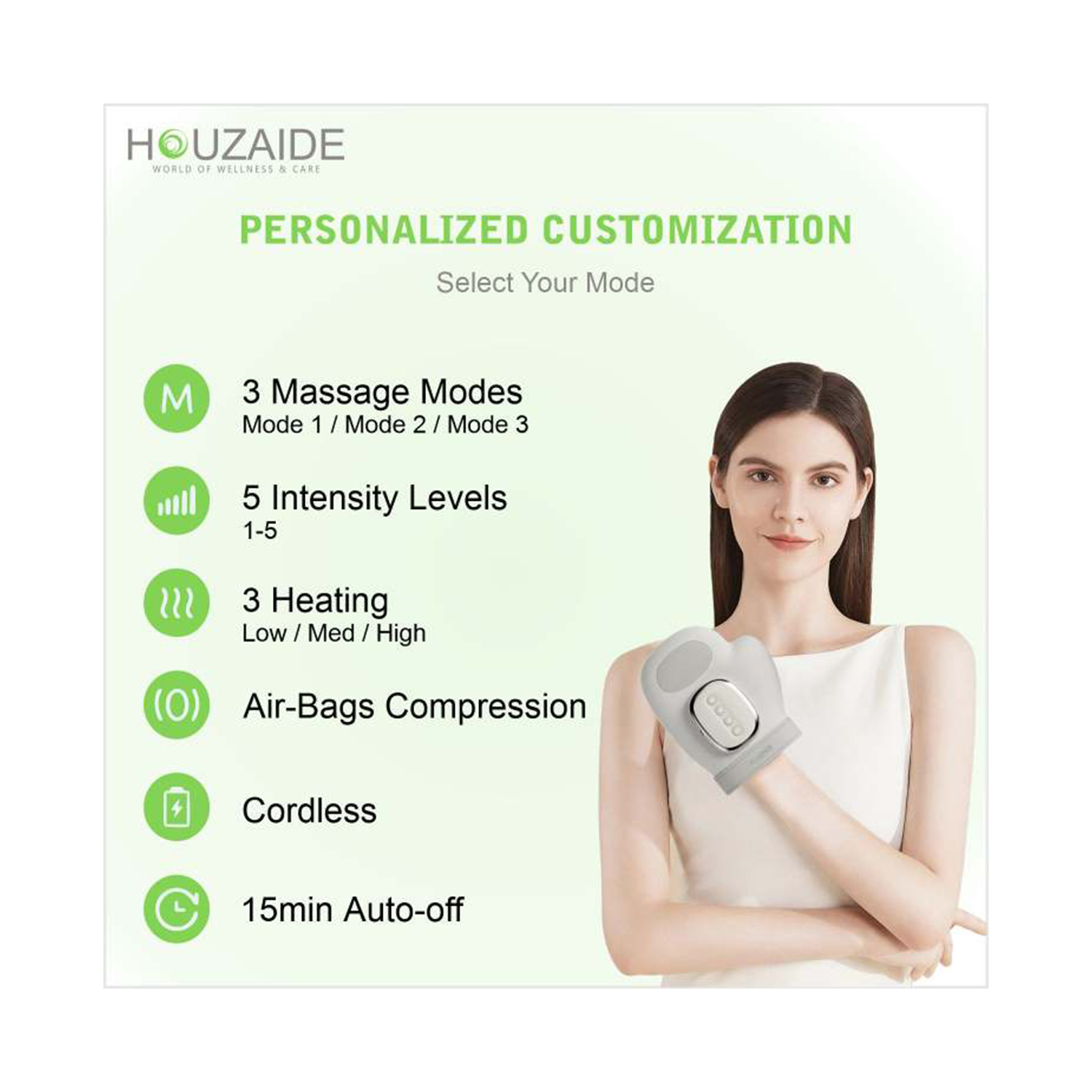 Houzaide Flexi Heal Pro Electric Hand and Finger Massager (HA 1301 ...